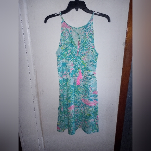 Lilly Pulitzer | Dresses | Lilly Margot Dress Gustavia Green Beautiful ...